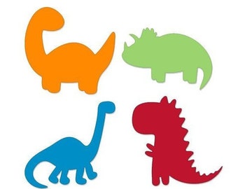Dinosaur cut outs | Etsy