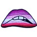 Asexual Pride Lips Patch - Etsy