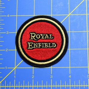 Frank's Royal Enfield Patch (bordered) - Etsy