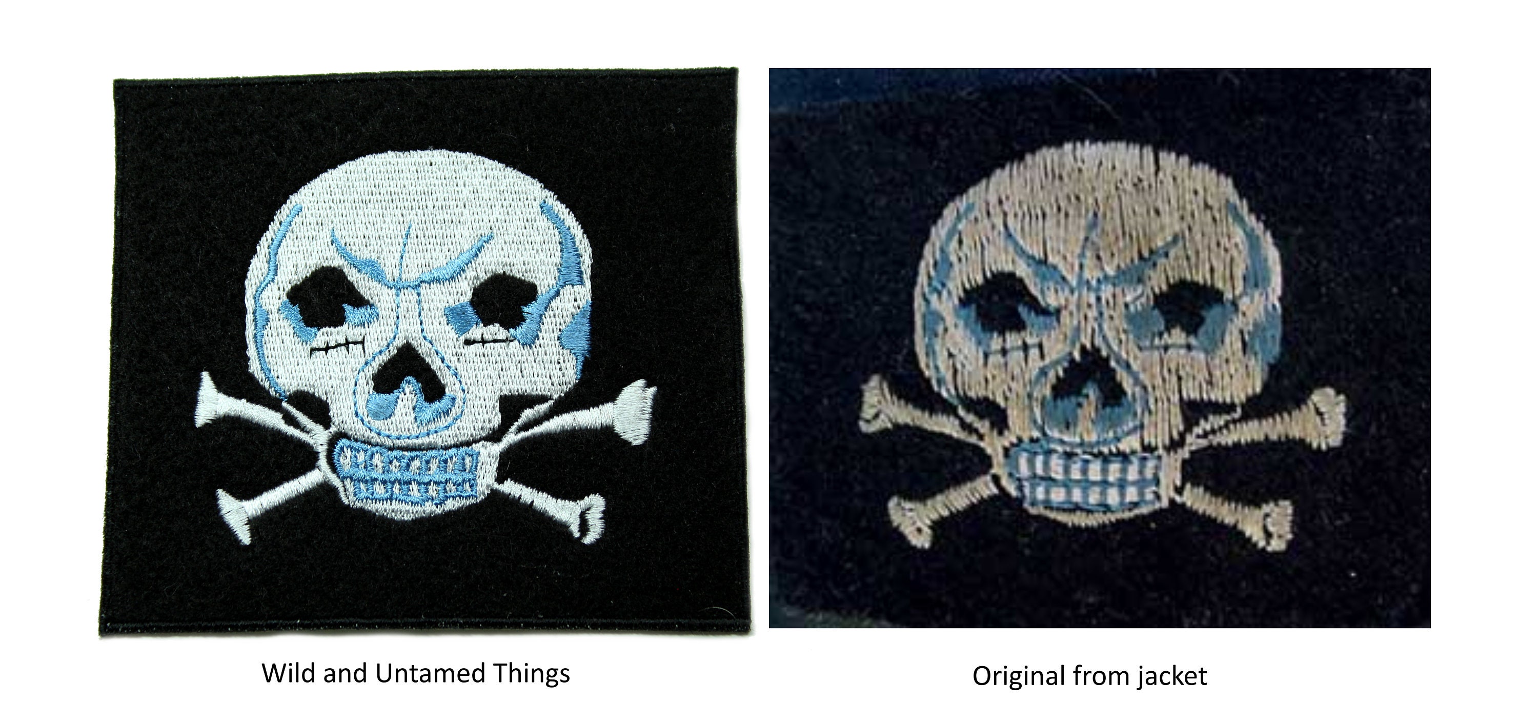 Frank's Skull and Crossbones Patch - Etsy