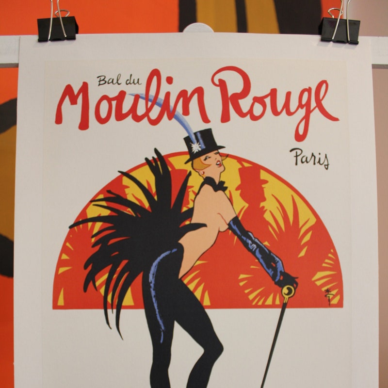Moulin Rouge Art - Etsy UK