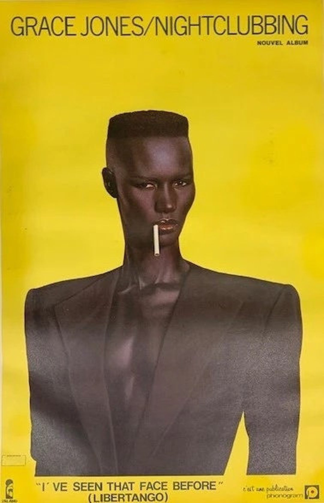 Affiche De Grace Jones Nightclubbing Edition - Etsy