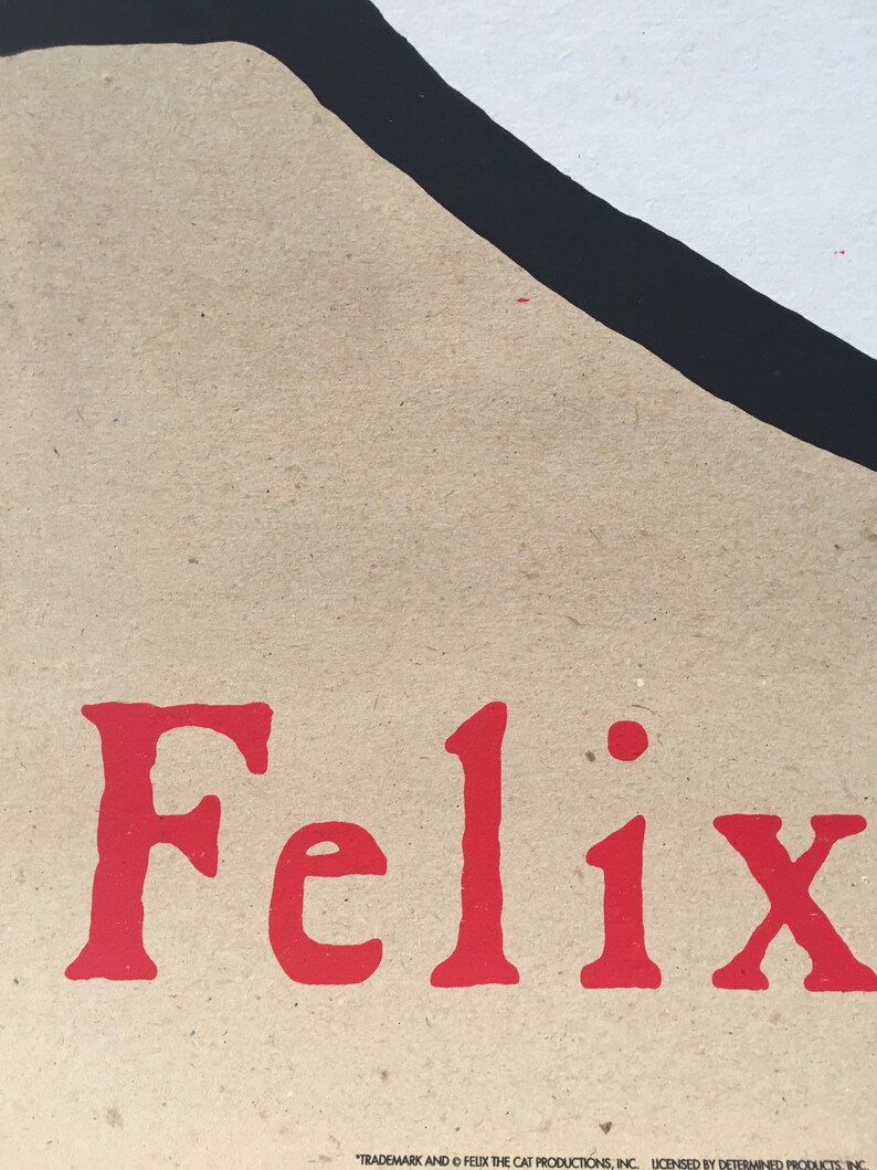 Original Vintage Poster - Felix the Cat - Etsy