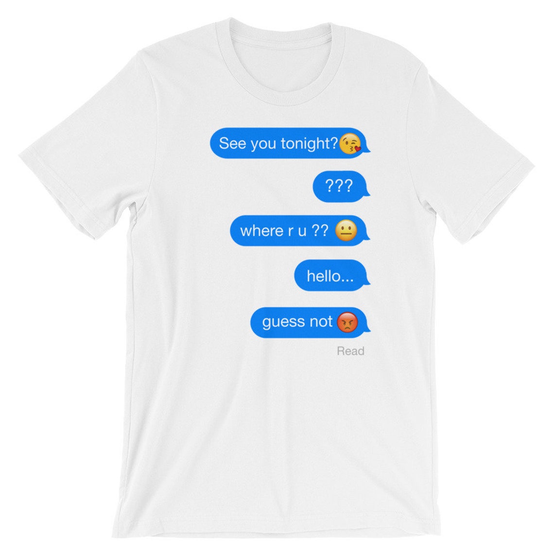 Couple Ghosting Text Message Funny Halloween T-shirt, Ghosted Costume ...