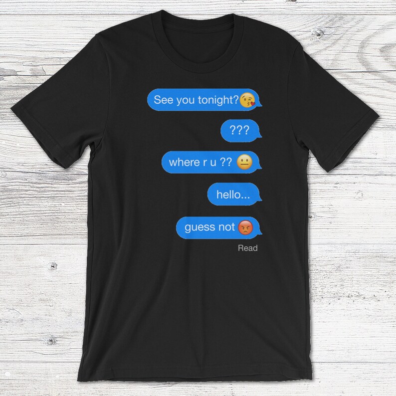 Couple Ghosting Text Message Funny Halloween T-shirt, Ghosted Costume ...