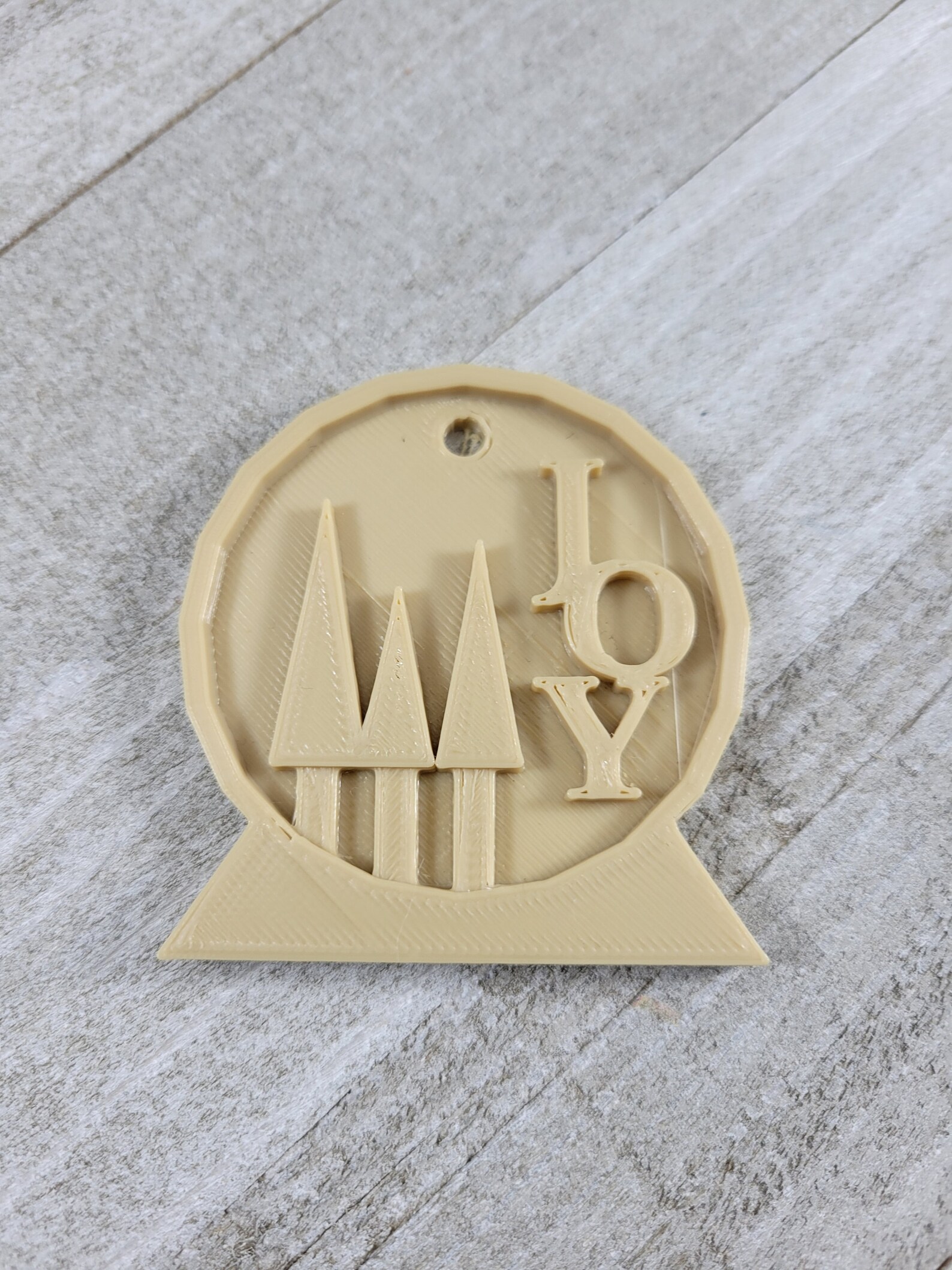 Learn to Create 3D Print Files With Tinkercad: Christmas Ornament Joy ...