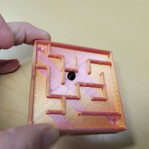 Learn to Create 3D Print Files With Tinkercad: Maze With Ball - Etsy