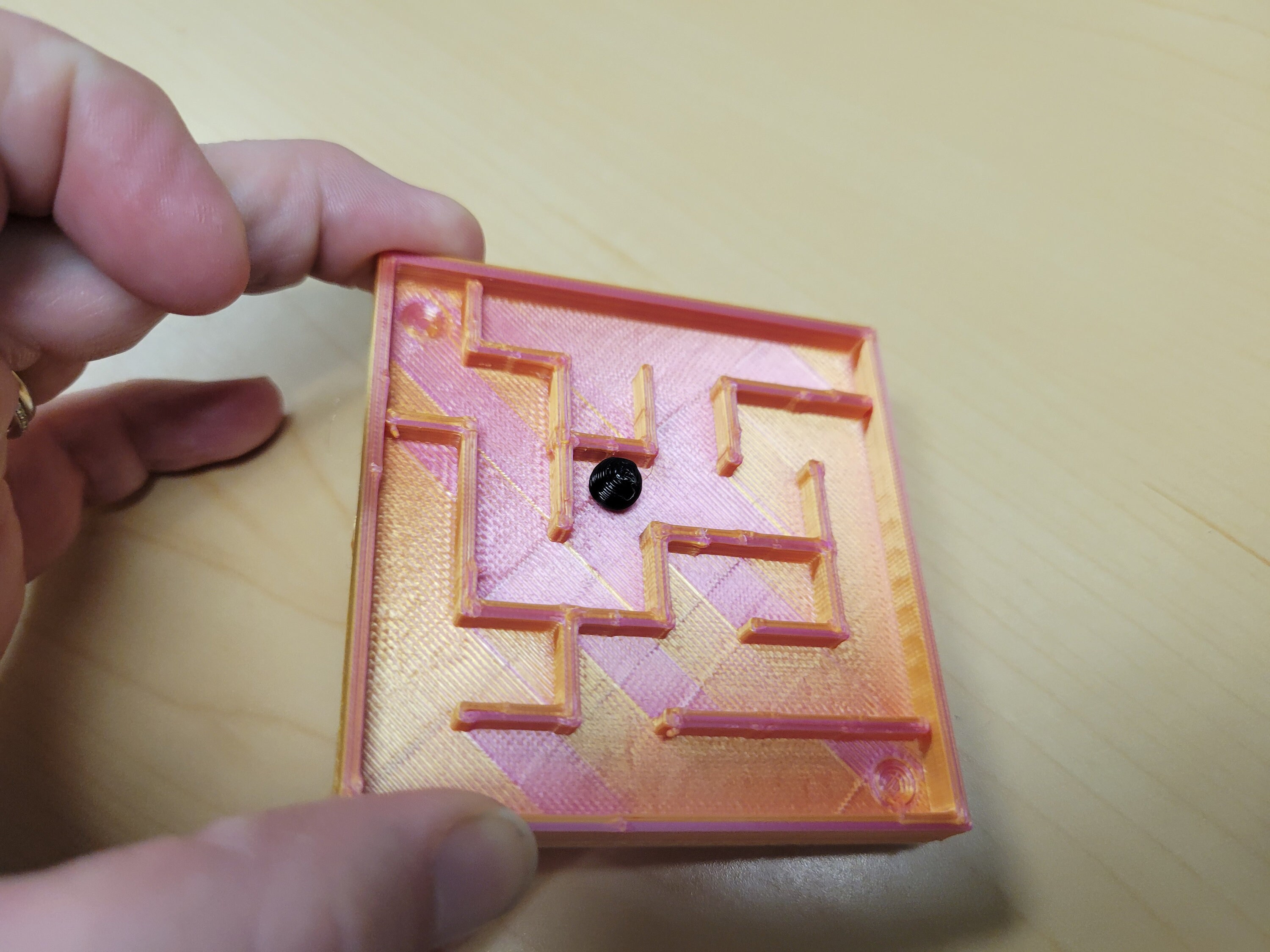 Learn to Create 3D Print Files With Tinkercad: Maze With Ball - Etsy