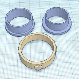 Learn to Create 3D Print Files With Tinkercad: Fidget Ring - Etsy