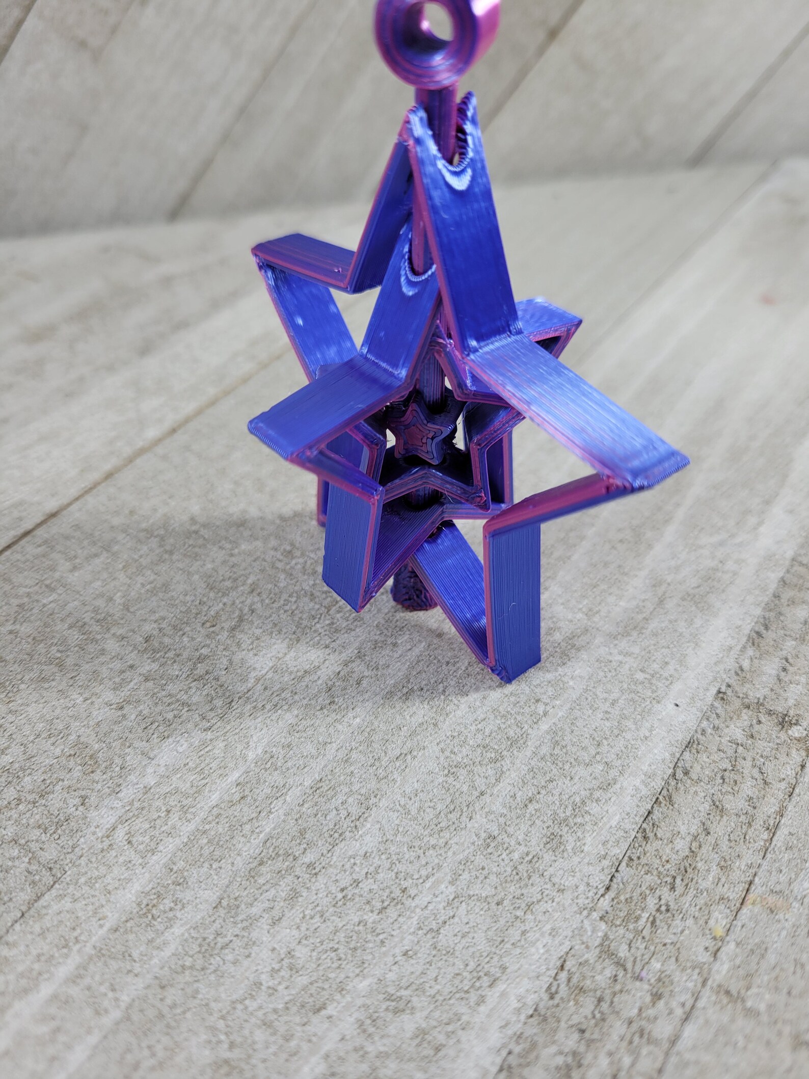 Learn to Create 3D Print Files With Tinkercad: Spinning Star Hanger ...