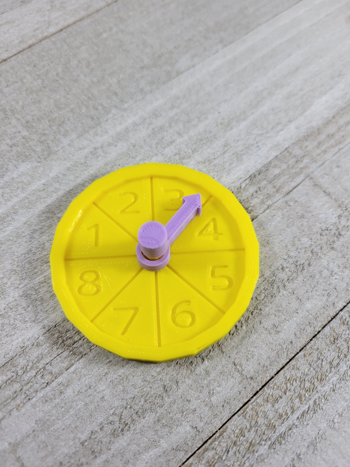 Learn to Create 3D Print Files With Tinkercad: Game Spinner Numbers or ...