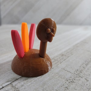 Learn to Create 3D Print Files With Tinkercad: Turkey With Removable ...