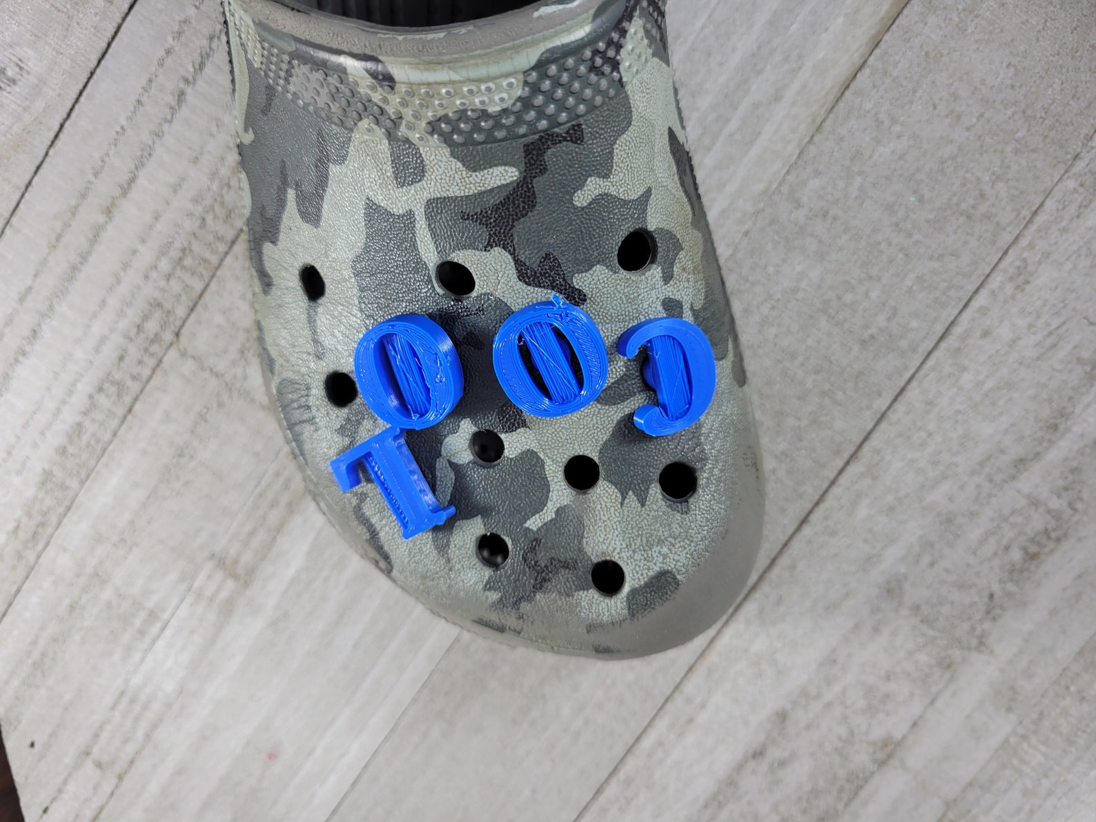 Learn to Create 3D Print Files With Tinkercad: Croc Charm Letters - Etsy