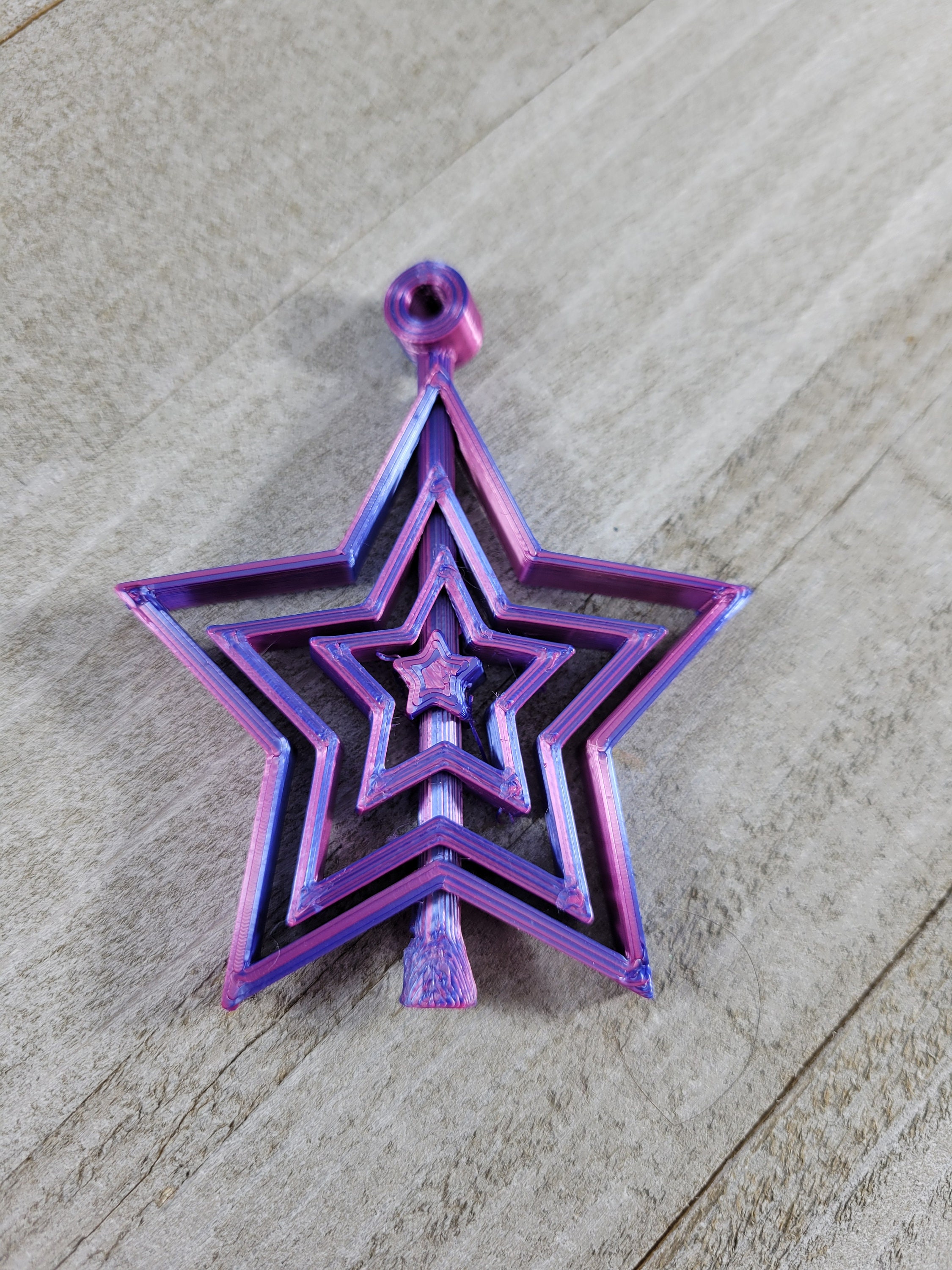 Learn to Create 3D Print Files With Tinkercad: Spinning Star Hanger ...