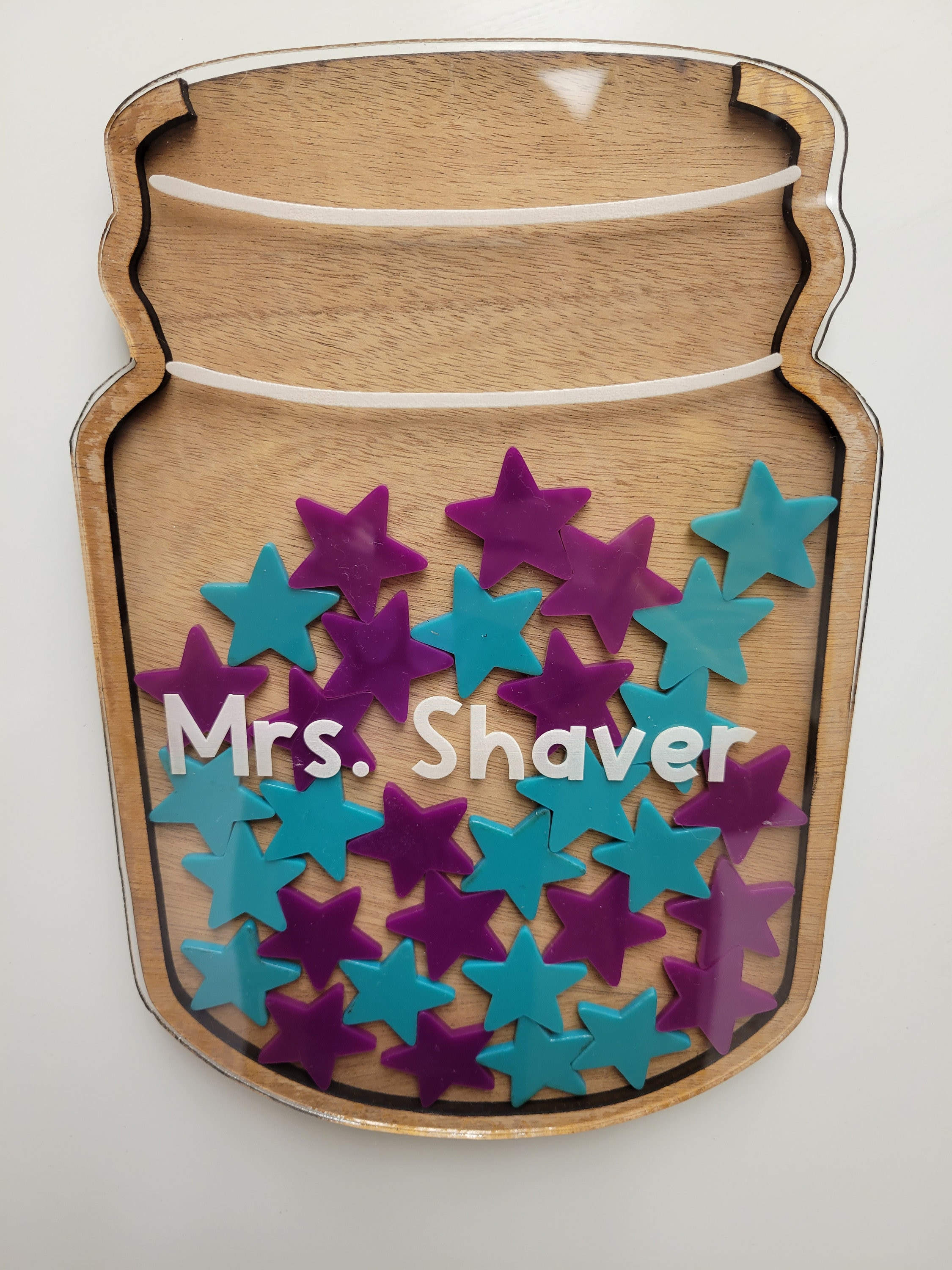 Reward Jar Classroom Compliments Glowforge Laser Cutter File - Etsy