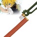 28.75" Seven Deadly Sins - Meliodas' Dragon Handle Broken Sword - Etsy