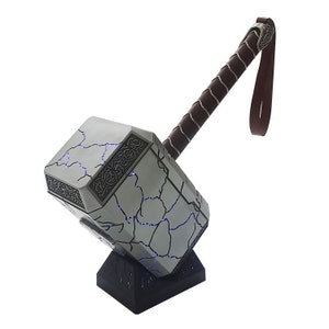 Actual Size Scale Full Metal Avengers Thor Ragnork Hammer With Lights 1 ...