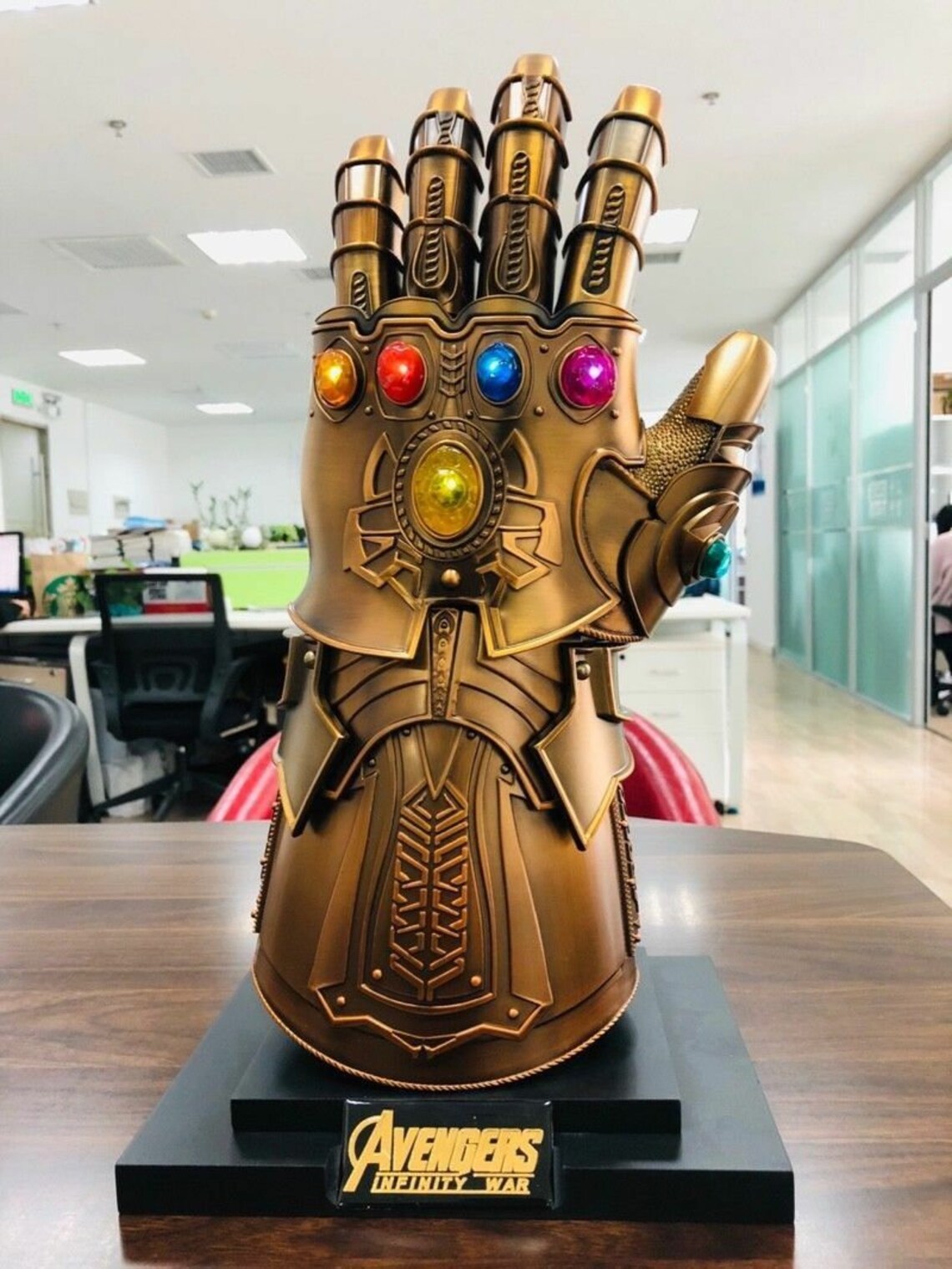 Thanos Infinity Gauntlet Full Metal 1:1 Wearable Cosplay Infinity ...