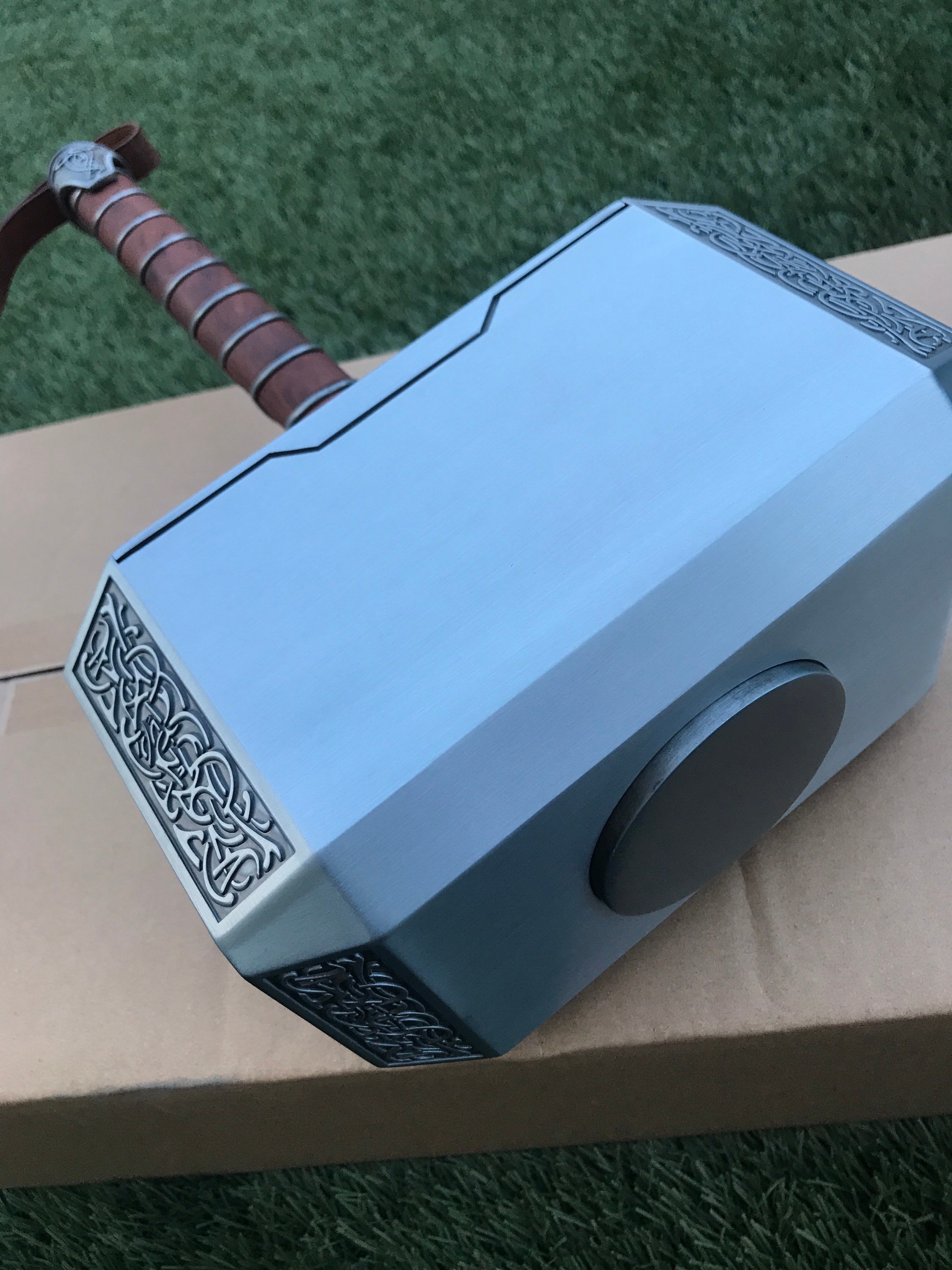 Actual Size Scale Full Metal Avengers Thor Hammer 1 1 Replica - Etsy