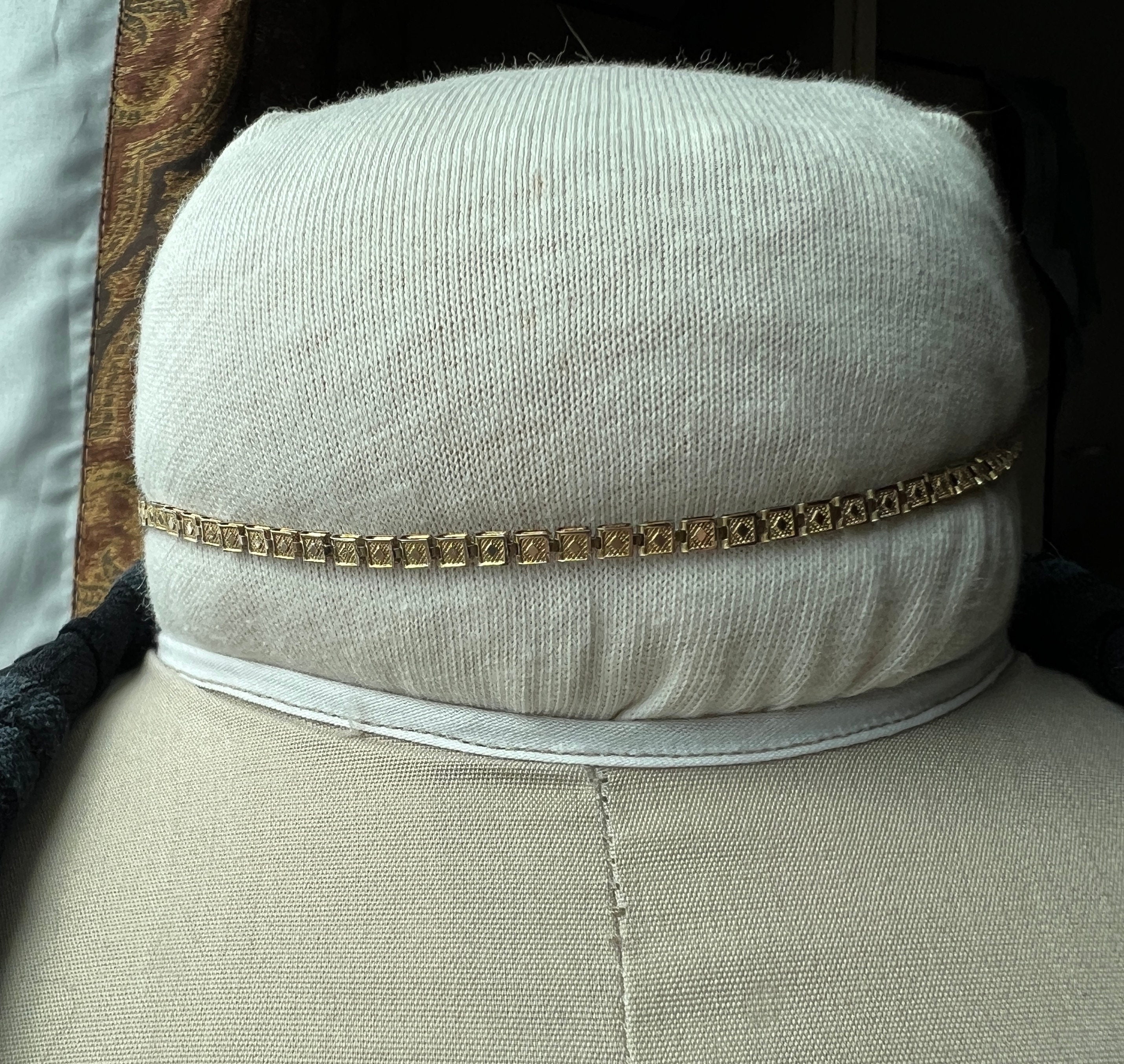 Beautiful Victorian Book Chain Necklace Antique 13 Inch Gold - Etsy