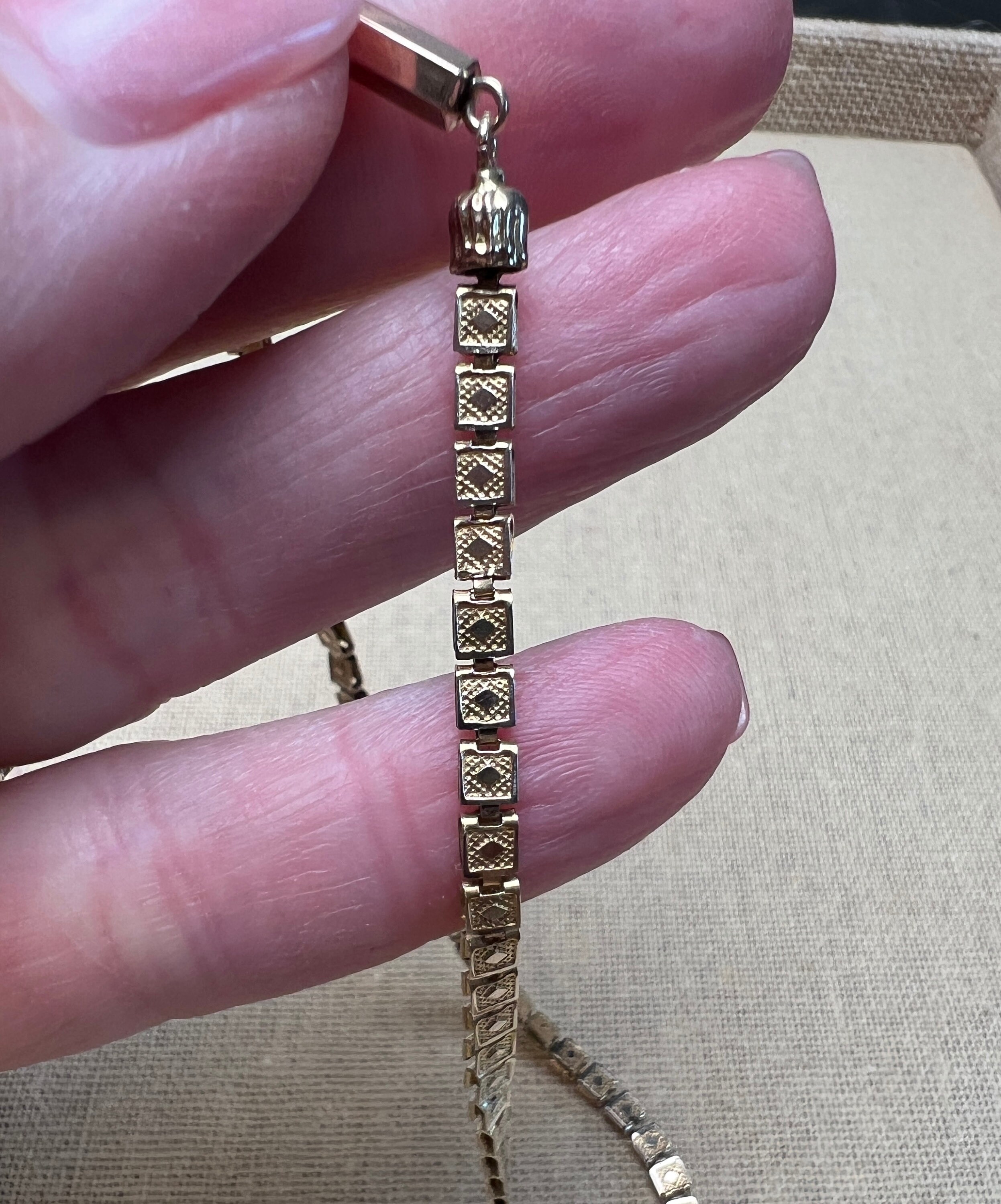 Beautiful Victorian Book Chain Necklace Antique 13 Inch Gold - Etsy