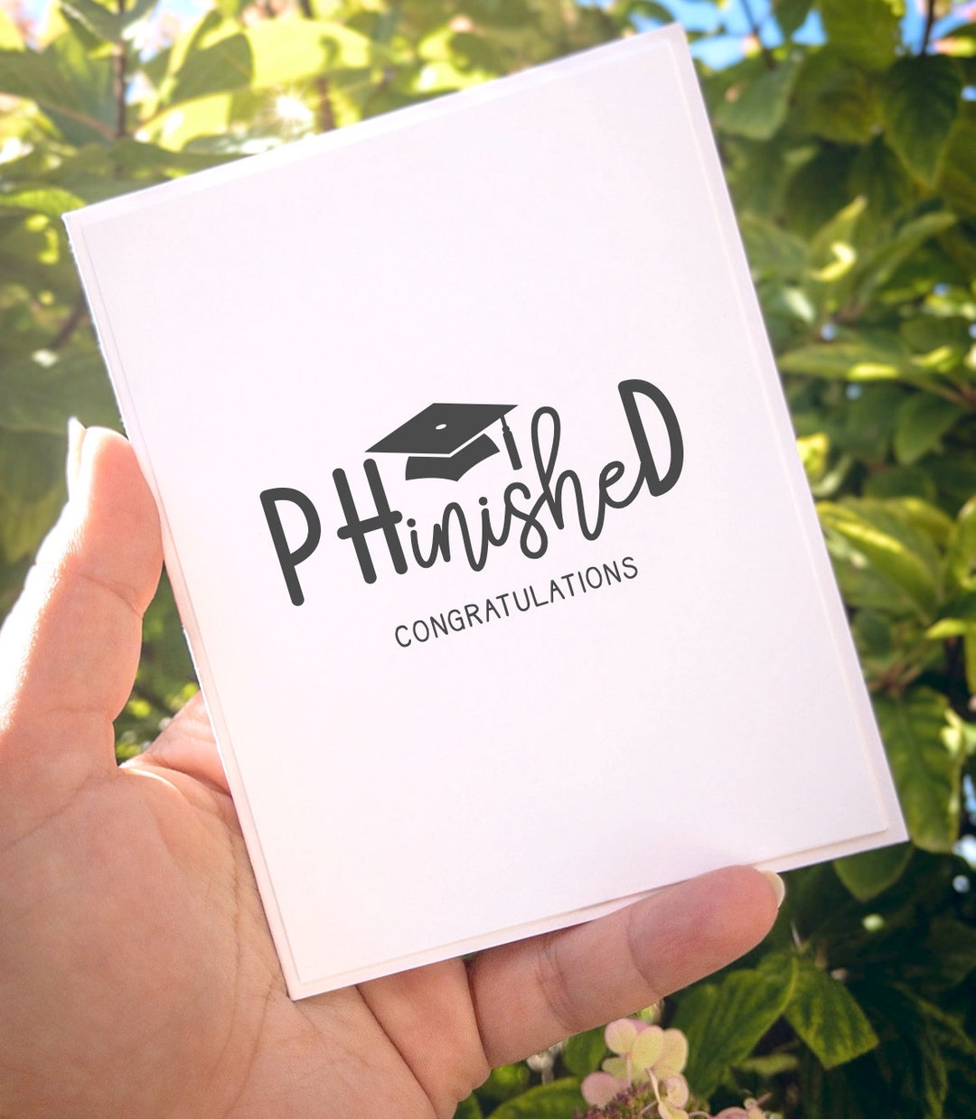 Graduation Card A Big Congratulations to You PHD Graduation Card ...