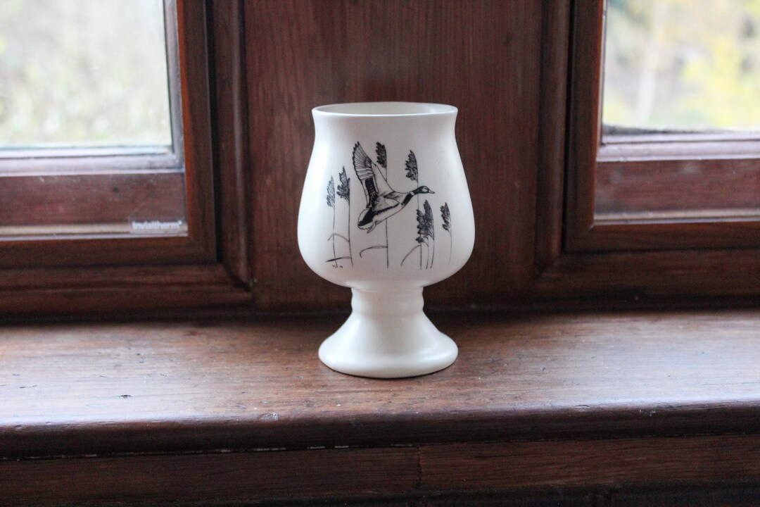 Prinknash Pottery, Gloucester Collectible Goblet/vase - Vintage 1970's ...