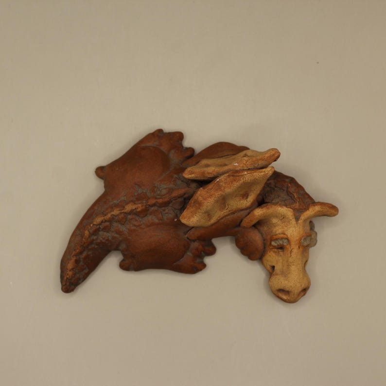 Sleepy Dragon, Gentlefolk by Darren Perkins, Windridge House Pottery ...