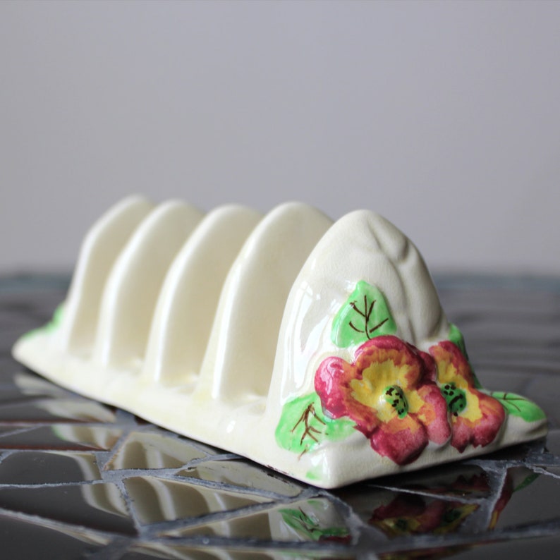 Vintage Brentleigh Ware Staffordshire Pottery Toast Rack - Etsy