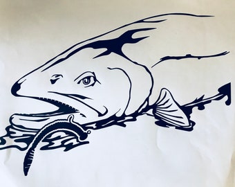 Steelhead decal | Etsy