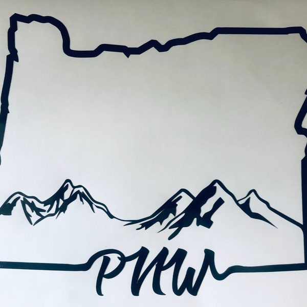 Oregon Decal - Etsy