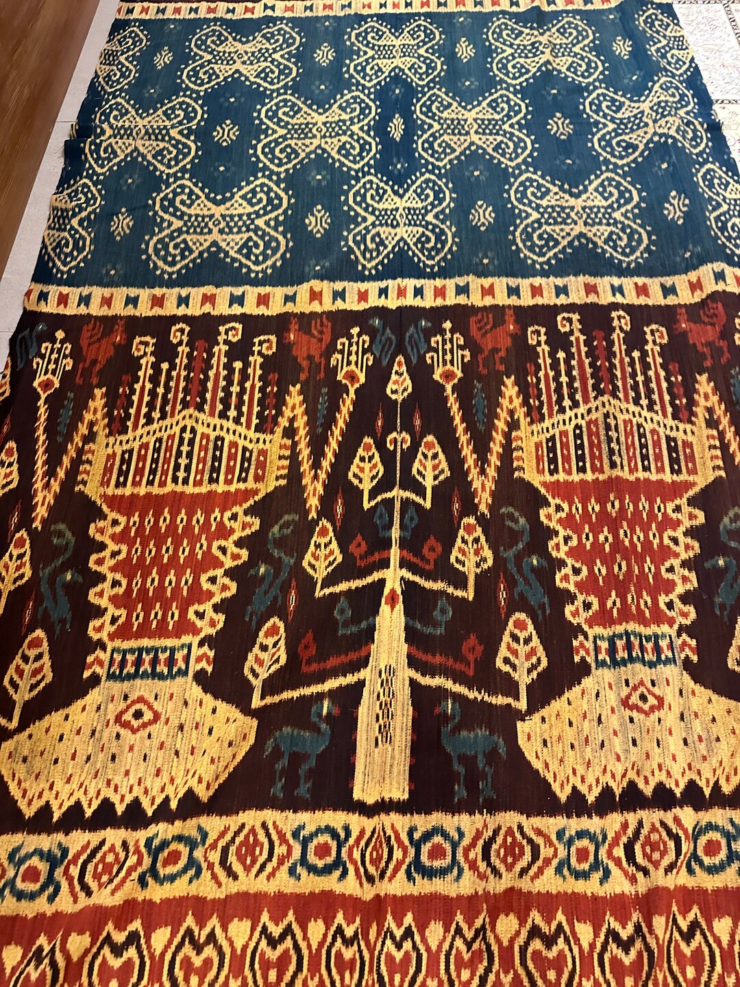 Large Hinggi Ikat , Made for Royal Family for Ceremonial Events. 2015 ...