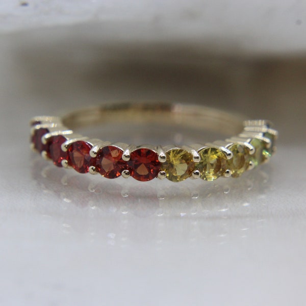 Ombre Ring - Etsy