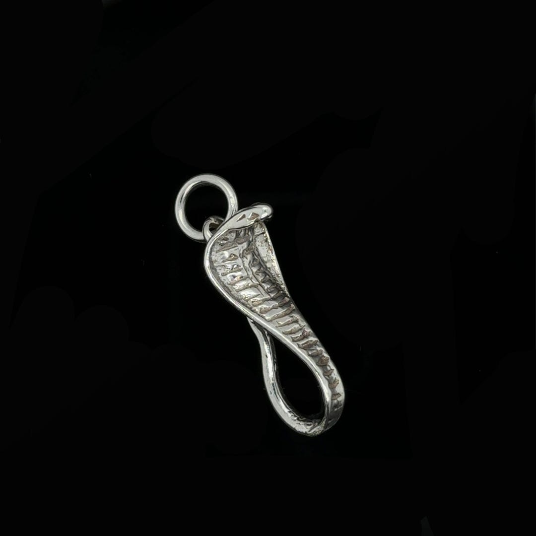 Snake Charm - Cobra, Silver - Etsy