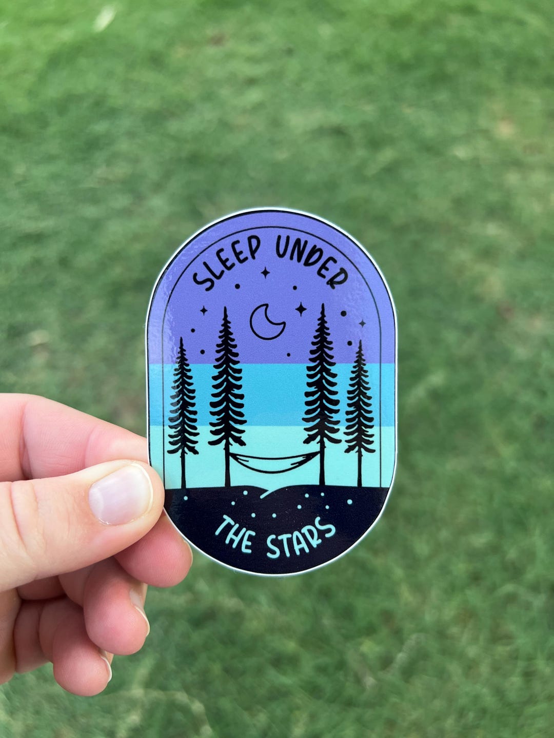 Sleep Under the Stars Sticker - Etsy