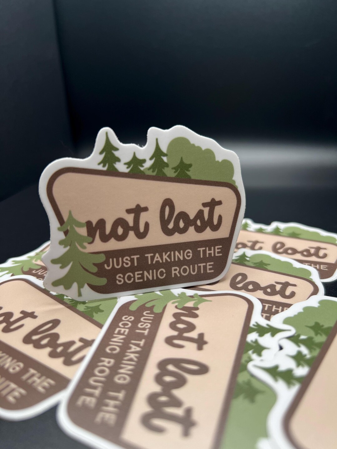 Scenic Route Sticker - Etsy