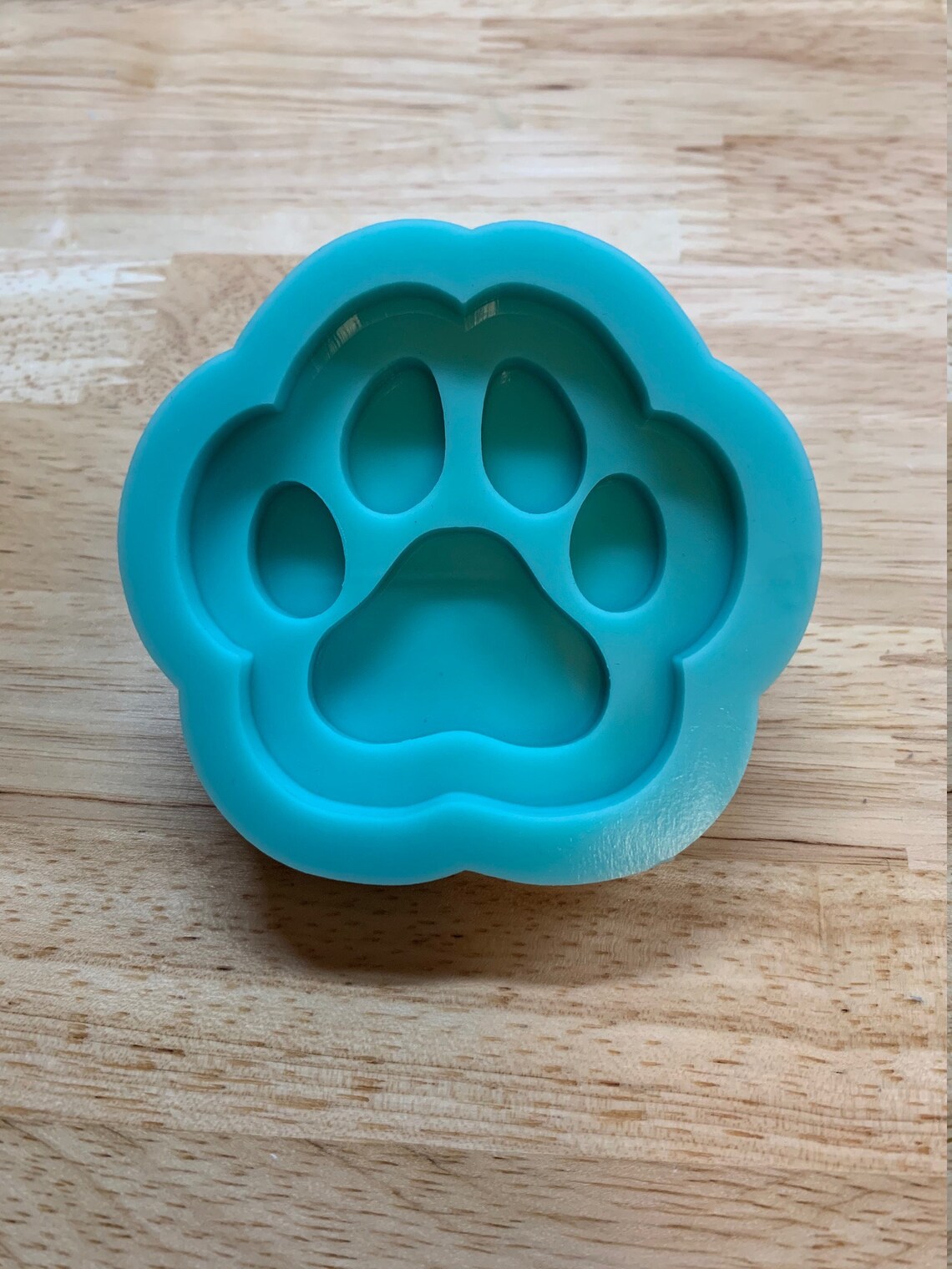 Deep Paw Print Silicone Mold - Etsy
