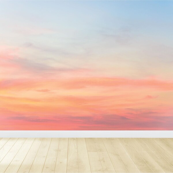 Sunset Wall Decal - Etsy