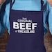 The Original Beef of Chicagoland Apron, Merch Fun Gifts, Funny Aprons ...