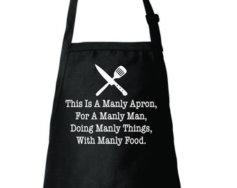 Manly Apron | Etsy