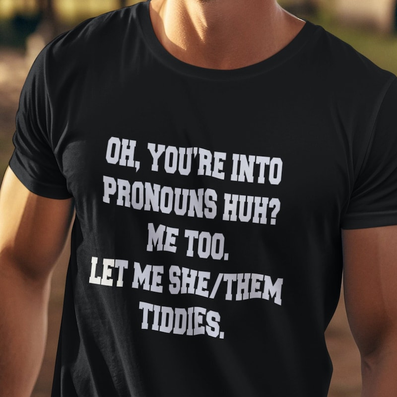 Funny Pronouns Joke - Etsy