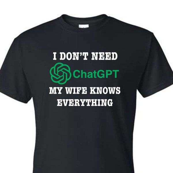 Chatgpt Shirt - Etsy