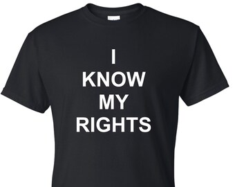 I Know My Rights Colin Kaepernick I Know My Rights Shirt - Etsy