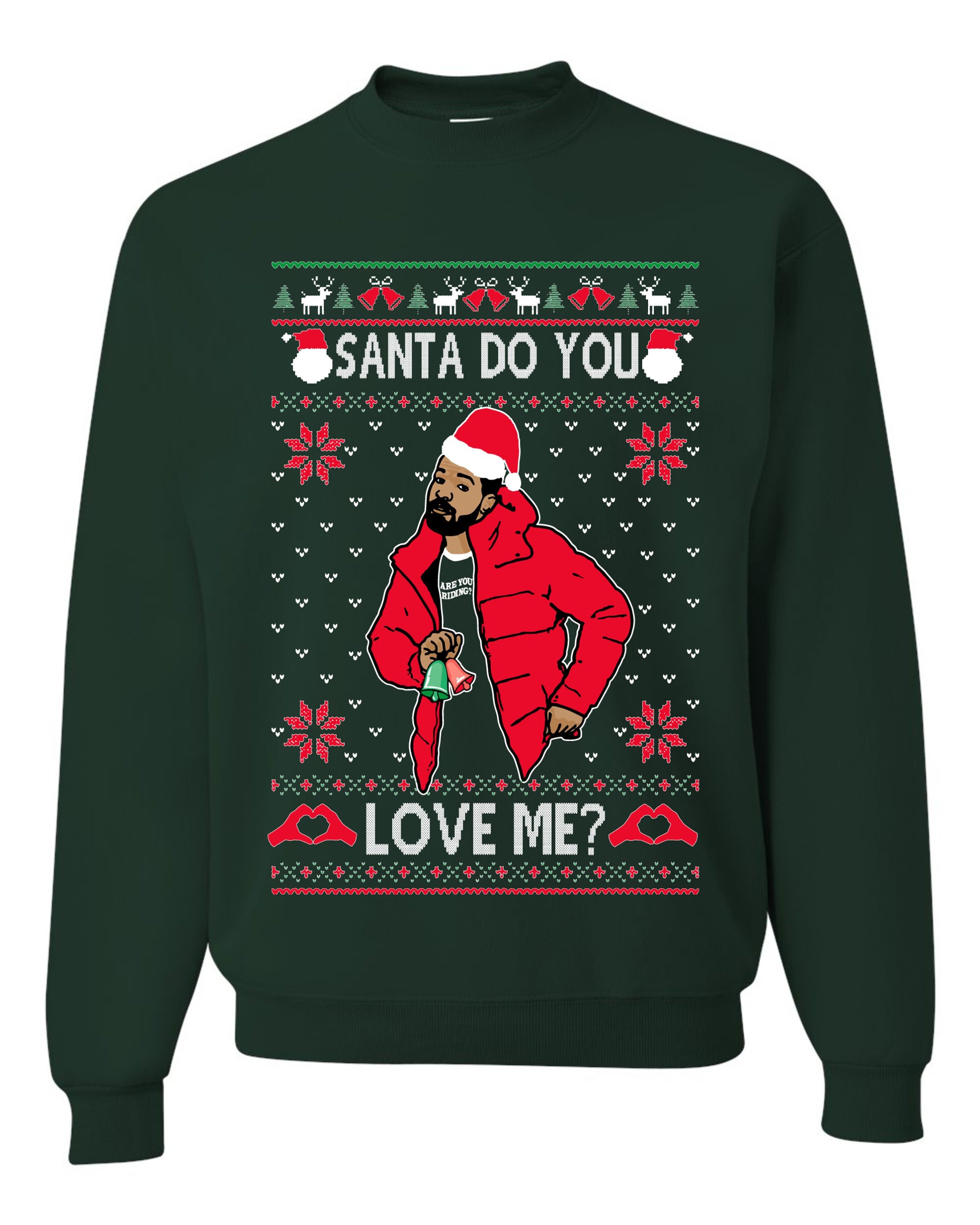 Santa Do You Love Me Drake Ugly Christmas Sweater Unisex | Etsy
