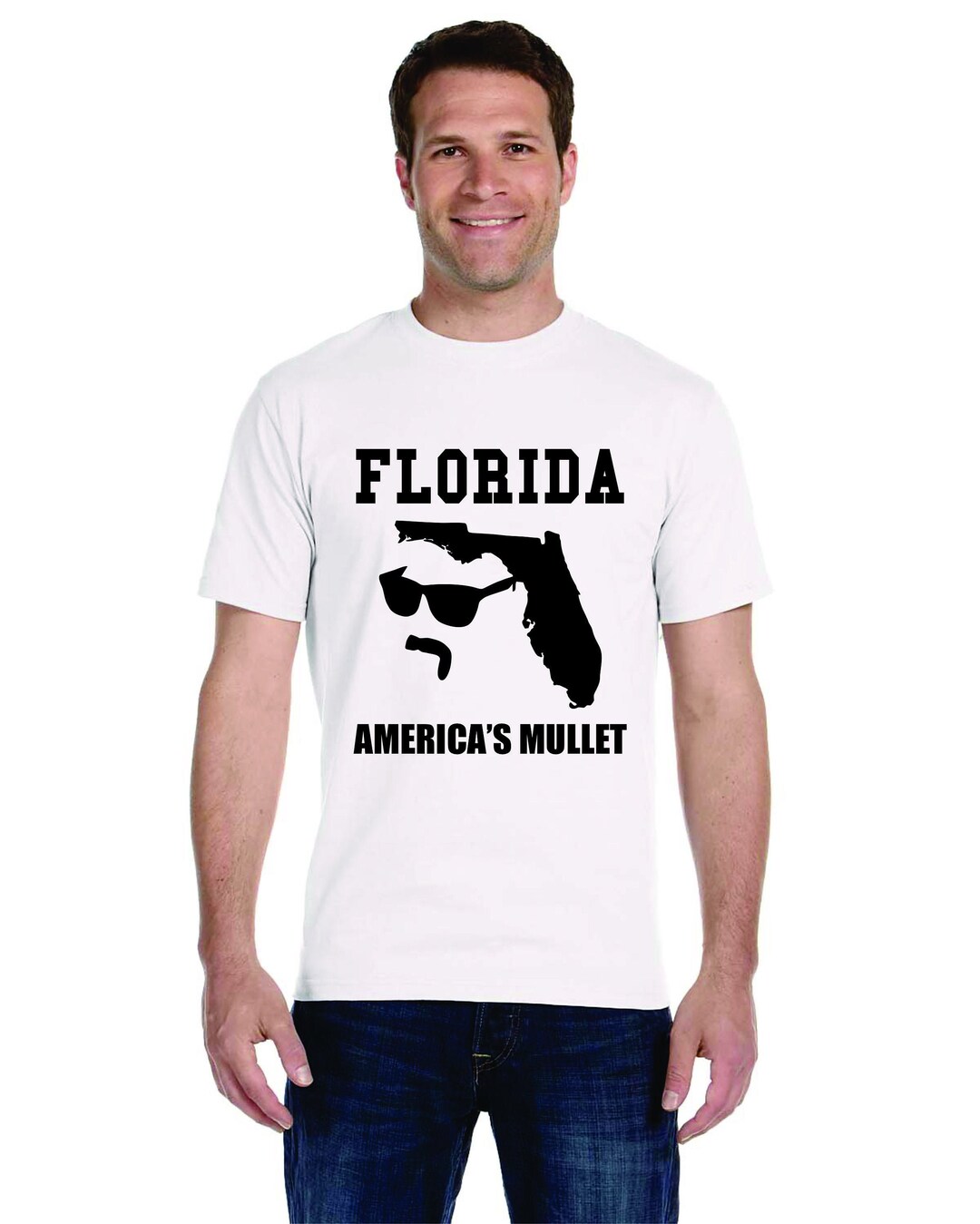 Florida America's Mullet Funny Tshirt - Etsy
