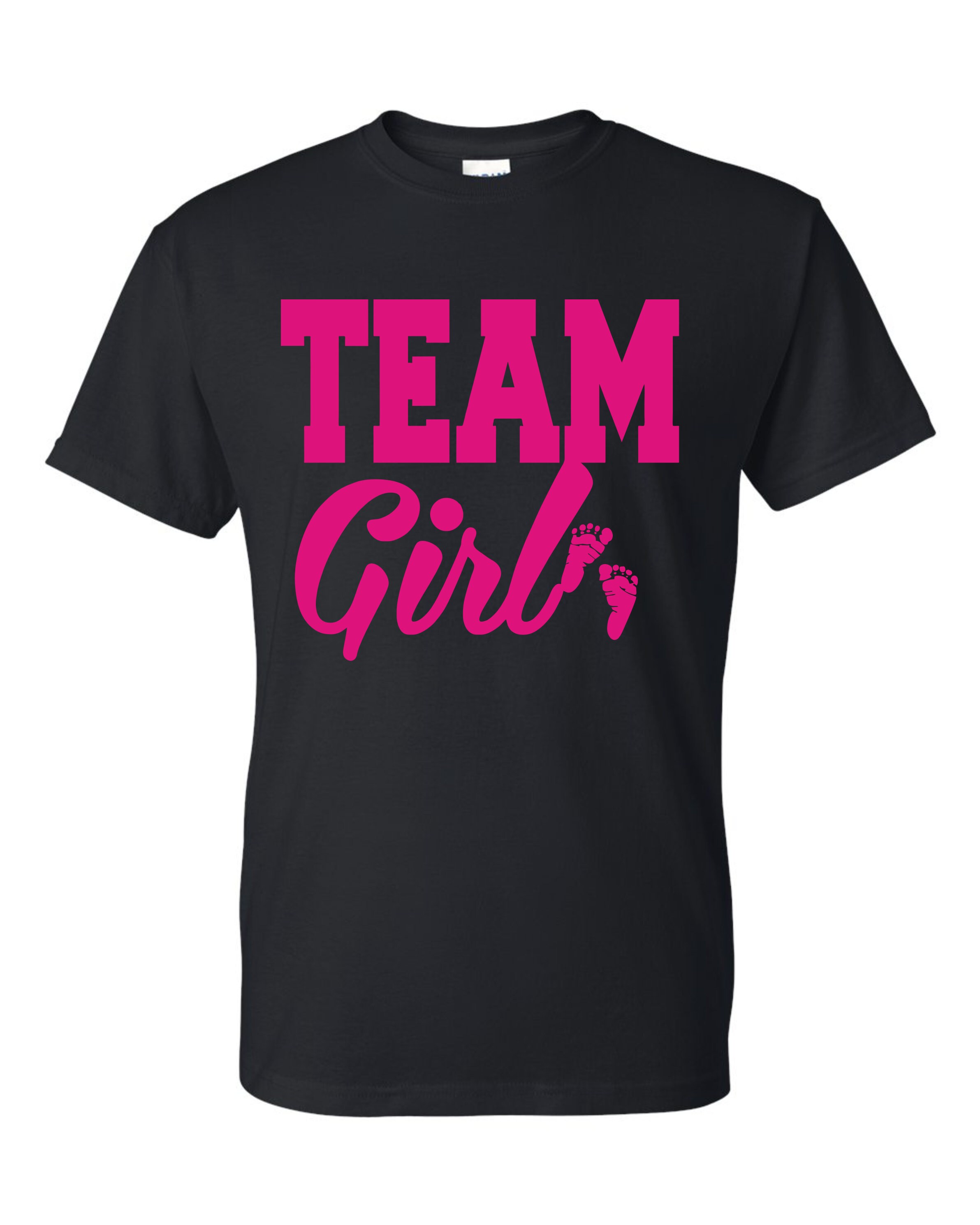 Team Girl Gender Reveal Unisex T-shirt - Etsy