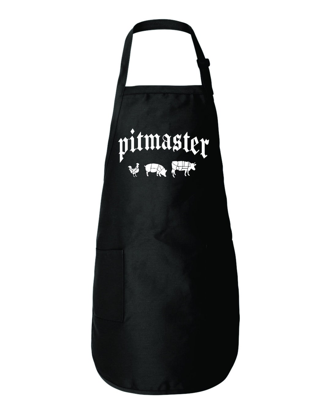 Pitmaster BBQ Apron Funny Grill Father's Day Gift - Etsy