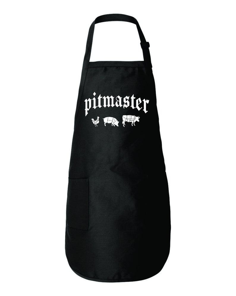 Pitmaster BBQ Apron Funny Grill Father's Day Gift - Etsy
