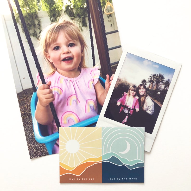 Boho Sun and Moon Magnet, Boho Magnets, Live by the Sun Love by the ...