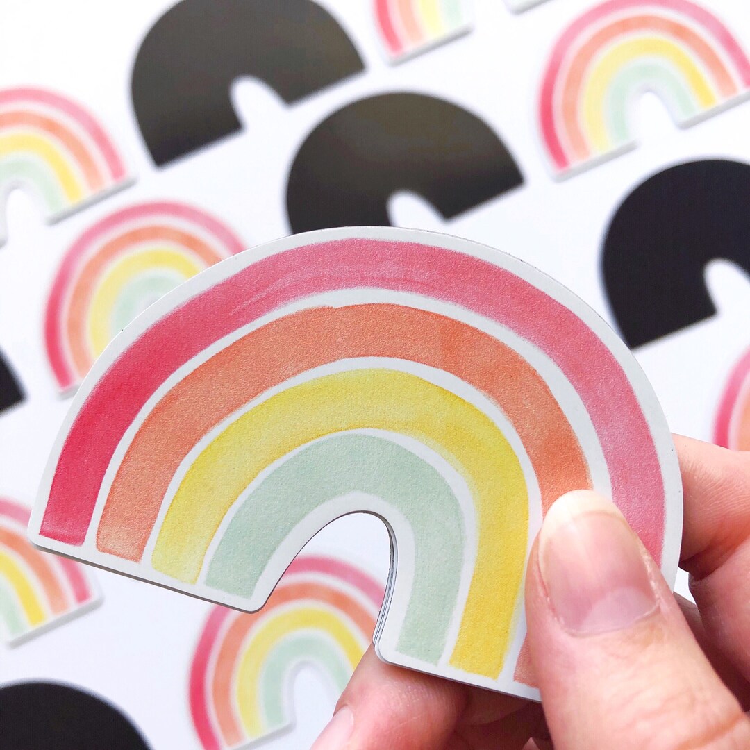 Rainbow Magnet for Car, Rainbow Fridge Magnets, Rainbow Kitchen Decor ...